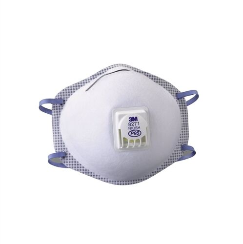 IndustrialSafety.com | 3M 8271 Respirator, Particulate P95 (10/Box)