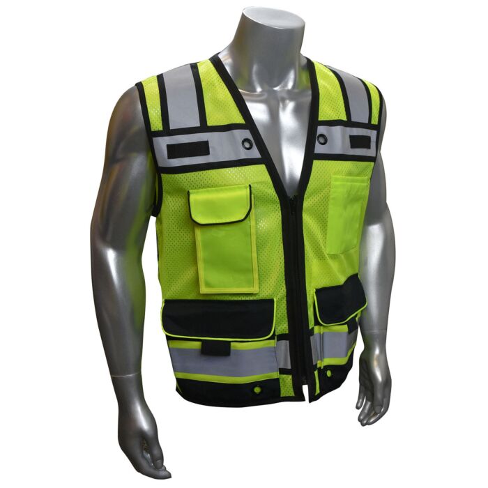 IndustrialSafety.com | Radians SV65-2ZGM-L Safety Vest, Type R, Class 2 ...